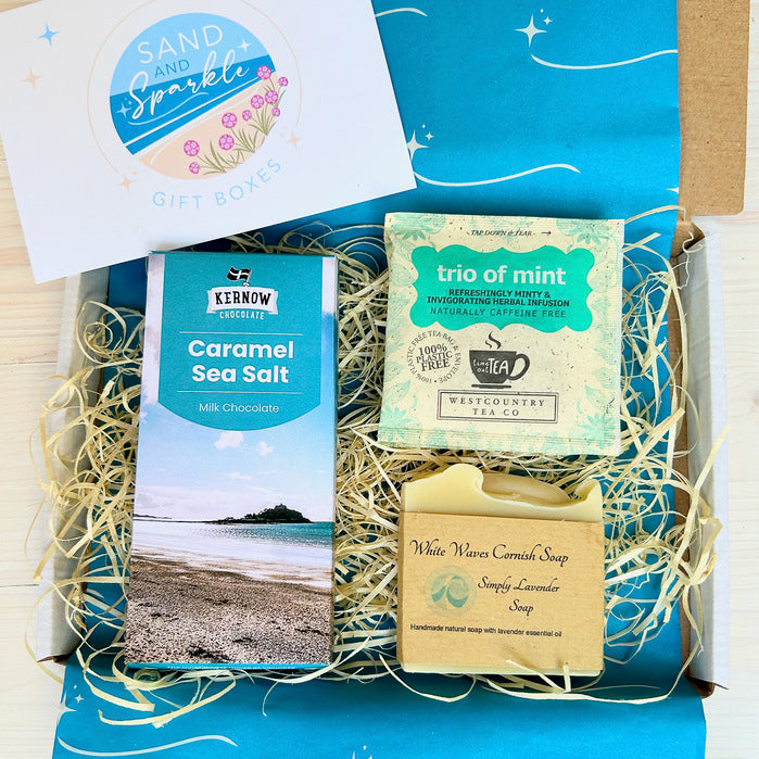 Cornish Gifts by Post • Cornish Letterbox Gift Set – Sand & Sparkle ...