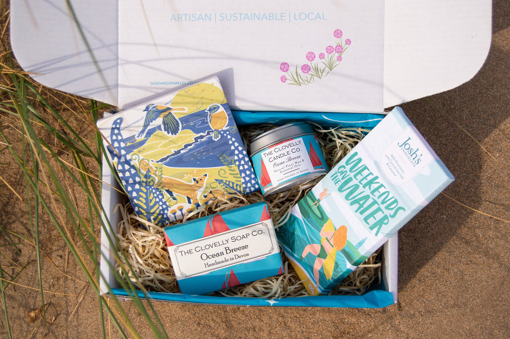 Gifts Boxes & Hampers • Gifts by Post from Devon & Cornwall – Sand ...